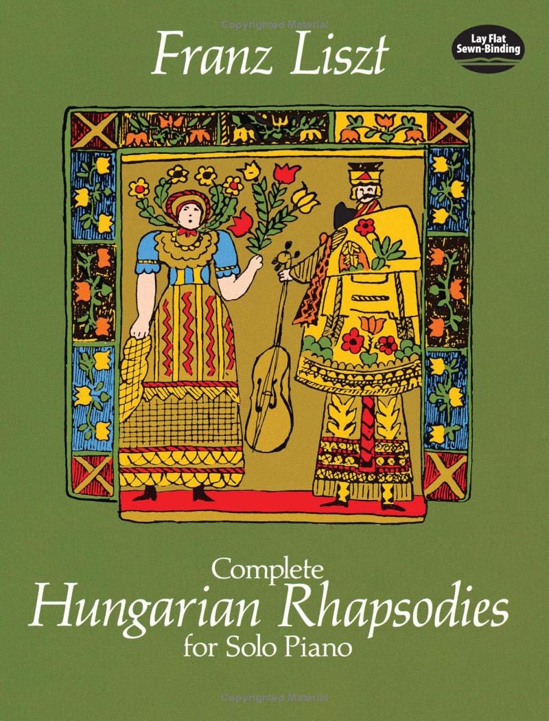 Complete Hungarian Rhapsodies Pno | Better Music