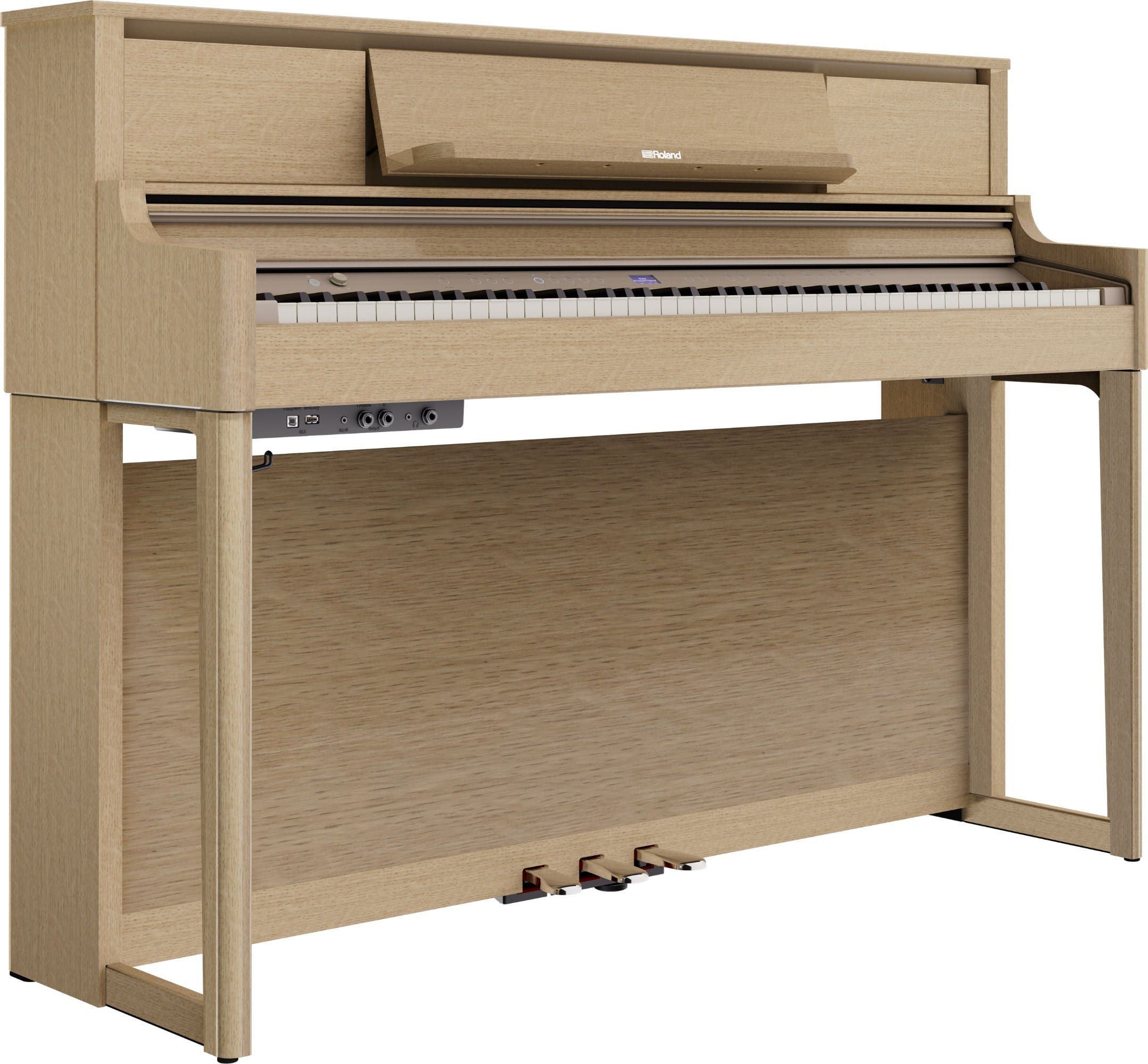 Roland LX5LA Digital Home Piano w/Bench - Light Amber | Better Music