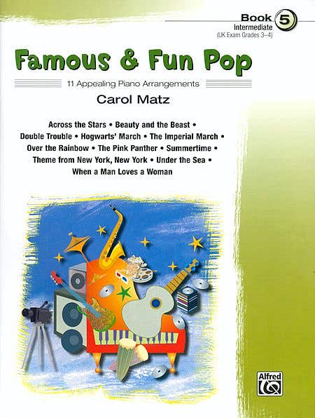 Famous And Fun Pop Bk 5 Intermediate | Better Music