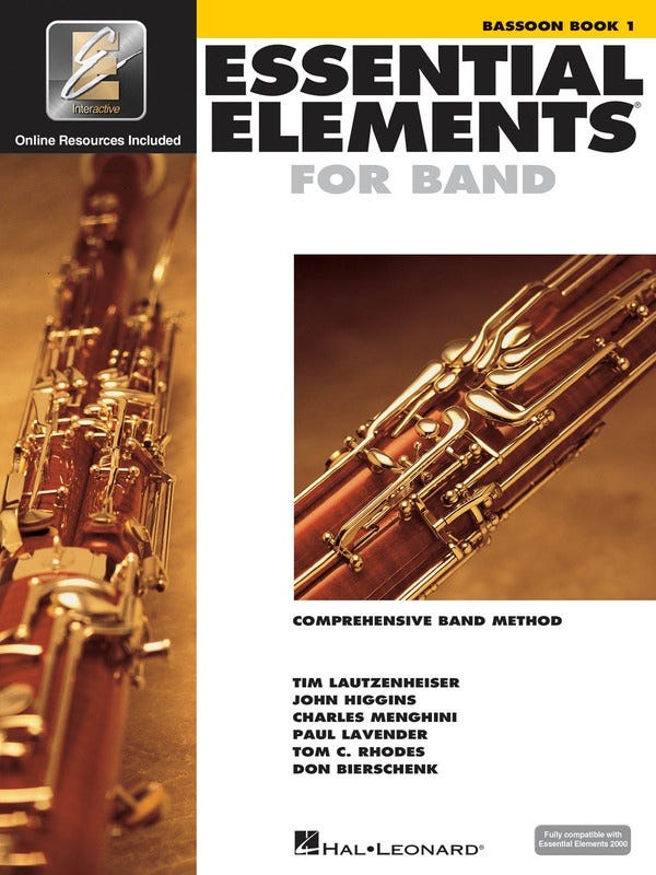 Essential Elements For Band Bk 1 Bsn Eei | Better Music