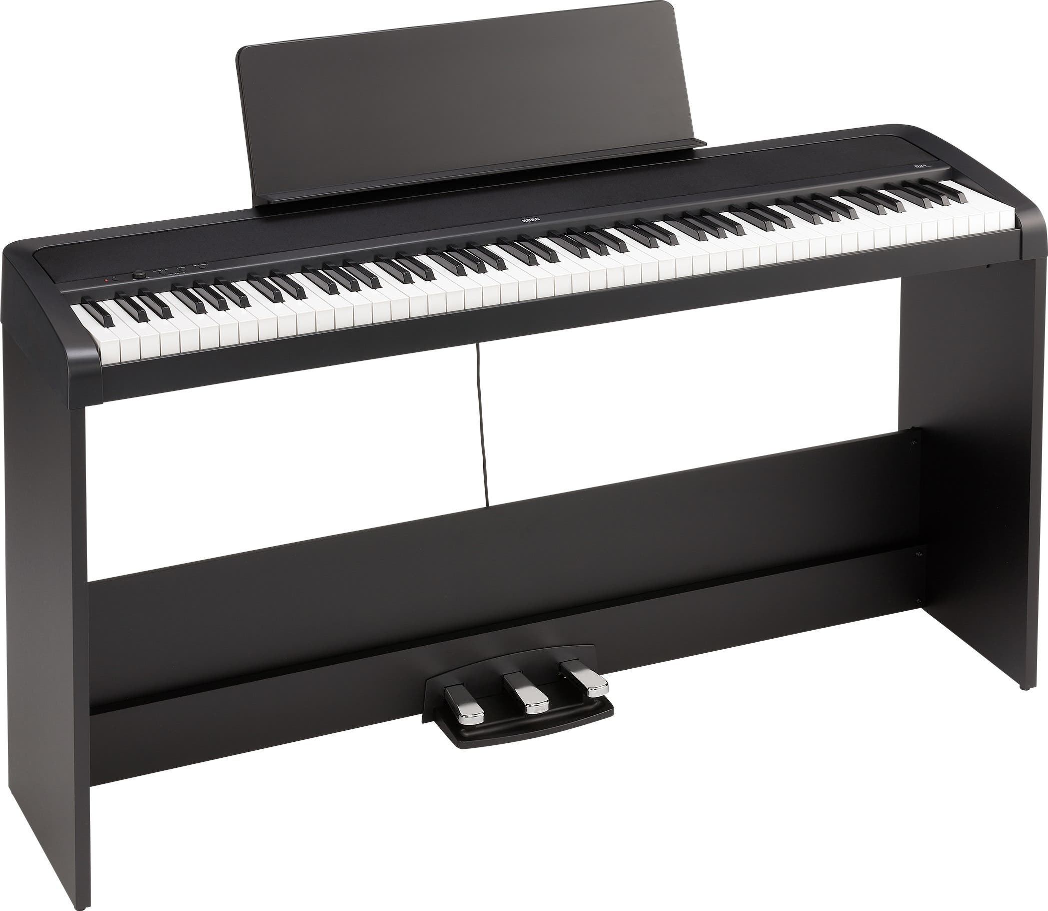 Korg B2+ SP Digital Piano w/Stand Pack - Black | Better Music