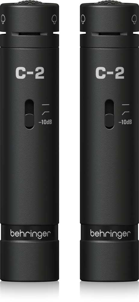 Behringer C2-DARK EDITION Condenser Microphones | Better Music