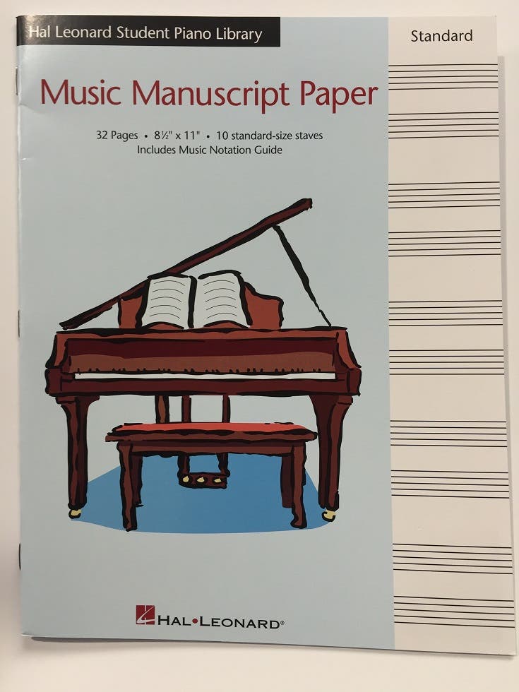 Hlspl Standard Manuscript 32Pp 10 Stave | Better Music