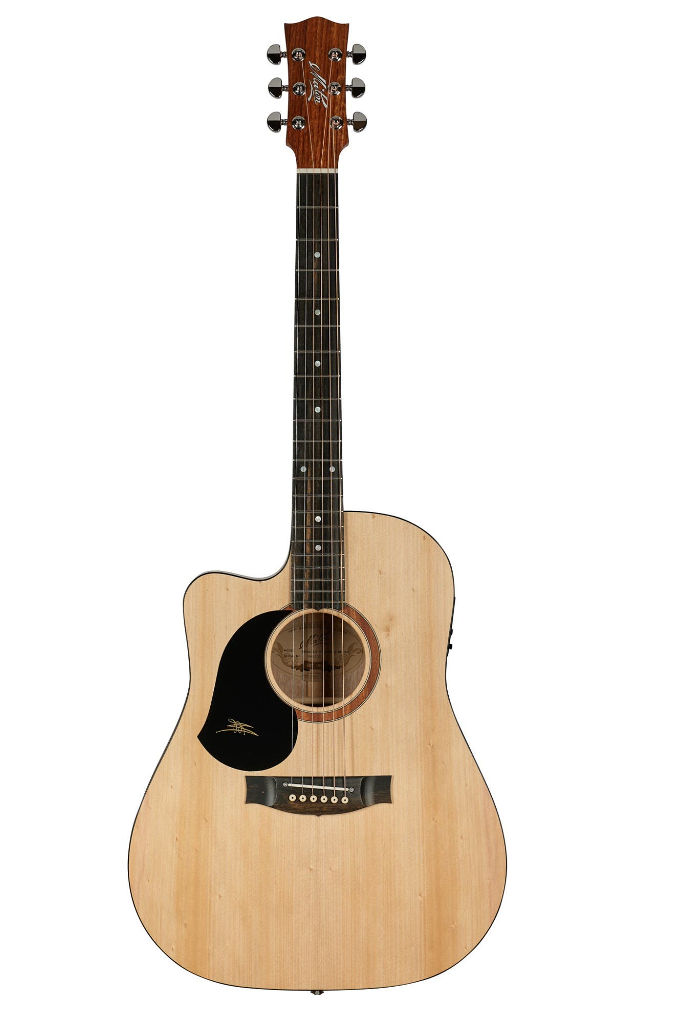 Maton SRS60C-LH Road Series Acoustic Electric Guitar w/Case - Natural