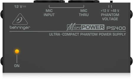 Behringer MicroPower PS400 Phantom Power Supply | Better Music