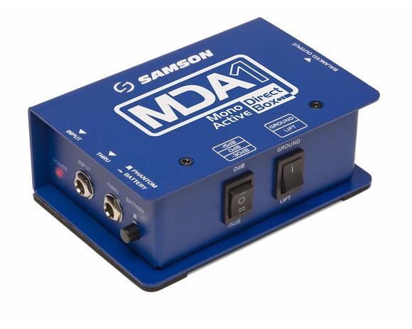 Samson MDA1 - Mono Active Direct Box | Better Music