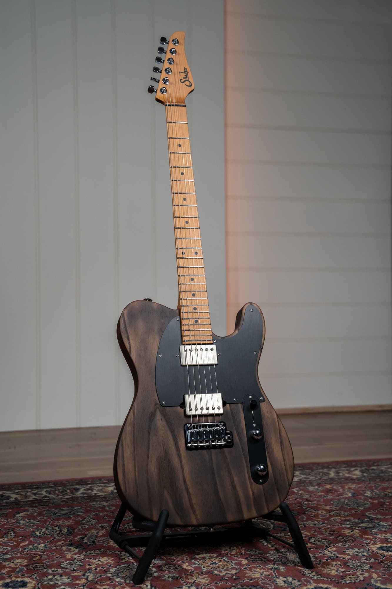 Suhr Andy Wood Signature Modern T HH - Whiskey Barrel (510 Tremolo ...