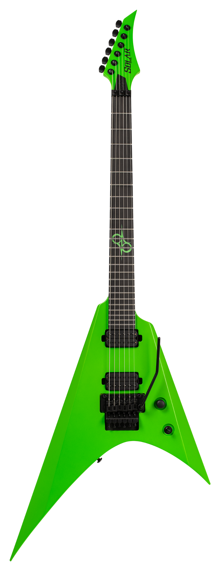 Solar VAR1.6FRGN Electric Guitar - Green Neon Matte finish | Better Music